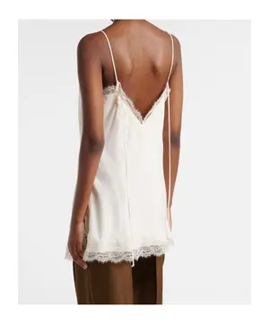 RÓHE Lace-trimmed Satin Camisole