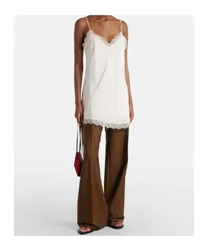 RÓHE Lace-trimmed Satin Camisole