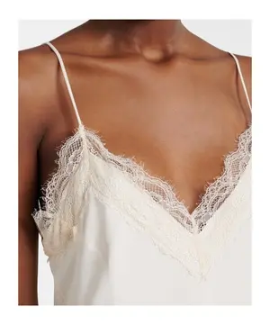 RÓHE Lace-trimmed Satin Camisole
