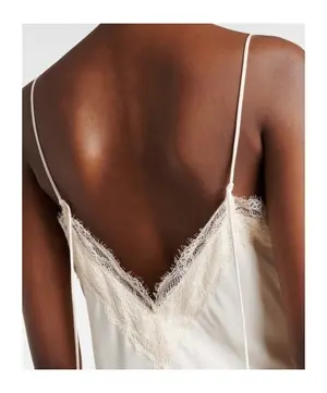 RÓHE Lace-trimmed Satin Camisole