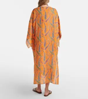 Etro Paisley Ramie Kaftan
