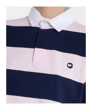 Coperni Striped Cotton Polo Shirt
