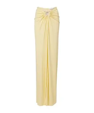 Christopher Esber Maxi Skirt With Buckled Waist Detail