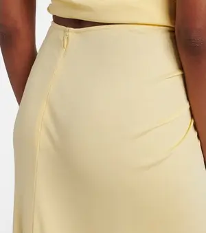 Christopher Esber Maxi Skirt With Buckled Waist Detail