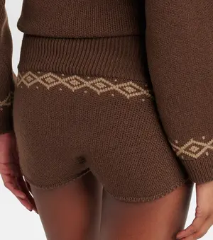 Magda Butrym Ribbed Shorts