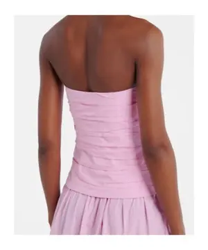 ADRIANA DEGREAS Opulence Cotton Maxi Skirt