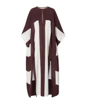 ADRIANA DEGREAS Striped Kaftan - Multicolor