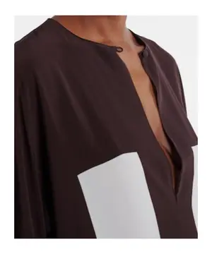 ADRIANA DEGREAS Striped Kaftan