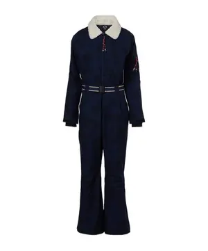 The Upside Paisley Ski Suit - Black