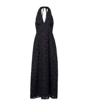 Posse Salma Embroidered Halterneck Dress