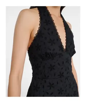 Posse Salma Embroidered Halterneck Dress