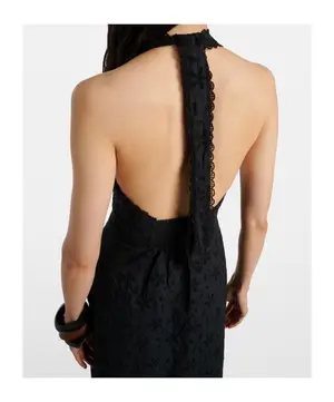 Posse Salma Embroidered Halterneck Dress