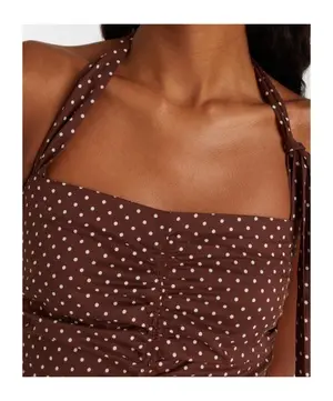 Posse Edie Polka-dot Minidress