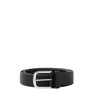 Kiton Buckle Belt - Black