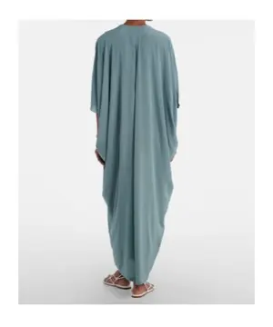 ADRIANA DEGREAS Ring-detail Draped Kaftan