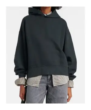 SLVRLAKE Relaxed Cotton Jersey Hoodie