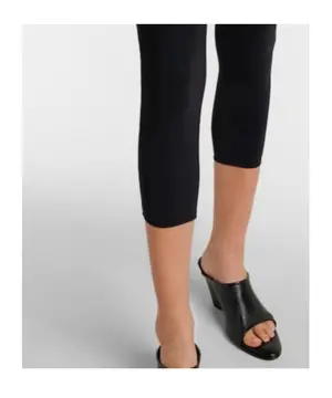 NENSI DOJAKA Cropped Tulle-trimmed Leggings
