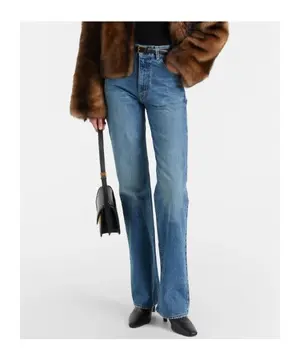NILI LOTAN Joan Mid-rise Straight Leg Jeans