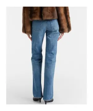 NILI LOTAN Joan Mid-rise Straight Leg Jeans