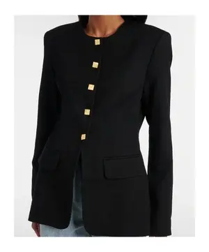 Tove Moya Jacket With Gold-toned Button Detail