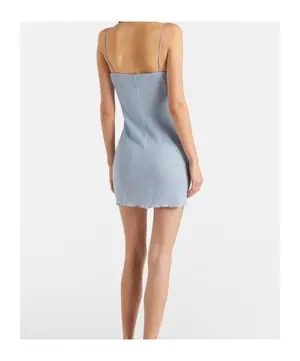 Magda Butrym Ruffled Crêpe Minidress