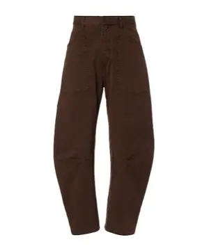 NILI LOTAN Wide-leg Pants With Belt Loops - Black