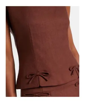 Posse Sabine Linen Top