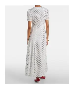 Posse Paloma Polka-dot Maxi Dress