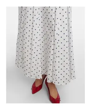 Posse Paloma Polka-dot Maxi Dress