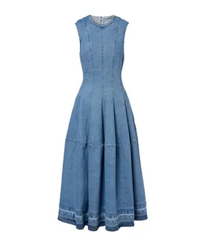 Simkhai Bowen Denim Maxi Dress