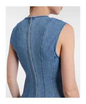 Simkhai Bowen Denim Maxi Dress