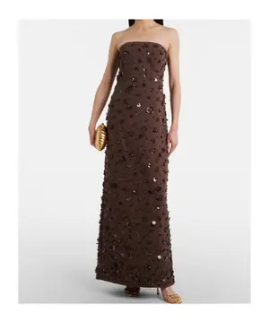 Simkhai Serafina Embellished Bustier Gown