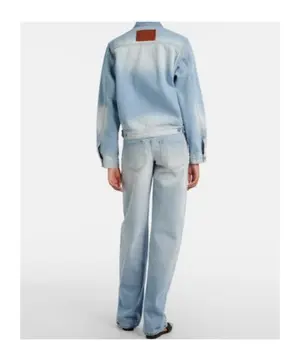 Victoria Beckham Faded Denim Jacket