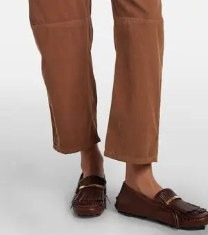 Velvet By Graham & Spencer Sue Cotton Straight Pants