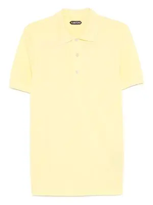 TOM FORD Cotton Blend Polo Shirt - Multicolor