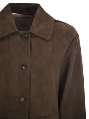 Max Mara Smmcharme Suede Jacket
