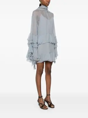 Chloé Silk Short Dress