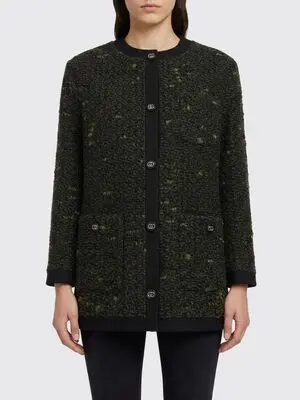 Gucci Wool Blend Knit Jacket - Green
