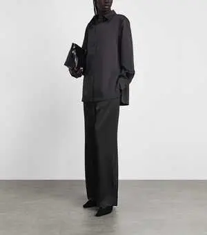 Camilla And Marc Fluid Satin Drawstring Trousers