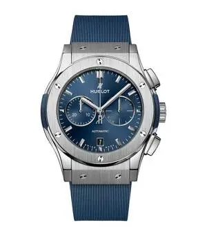 HUBLOT Classic Fusion Titanium Chronograph Watch - Black