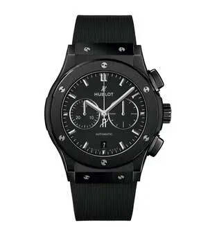 HUBLOT Ceramic Classic Fusion Chronograph Watch - Black