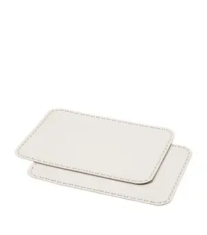 RIVIERE Leather Barcelona Placemat - Neutral
