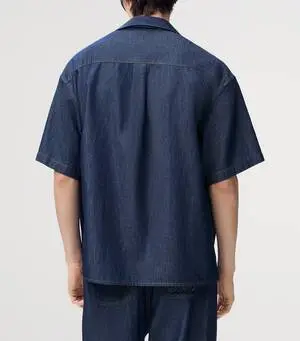 Loewe Chambray Short-sleeve Shirt