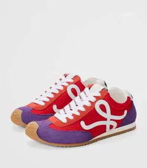 Loewe Mesh Ballet Runner 2.0 Sneakers - Red