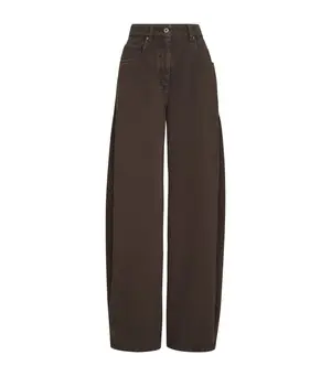 Brunello Cucinelli Wide-leg Jeans