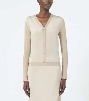 Max Mara Silk-cashmere Cardigan