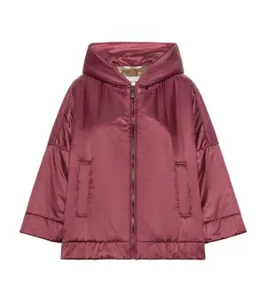 Max Mara Water-repellent Padded Jacket With Hood