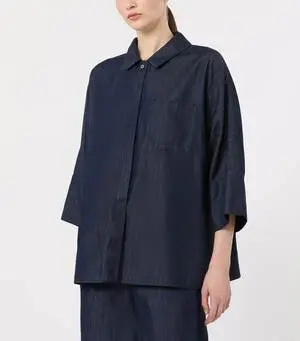 Max Mara Cropped Sleeve Shirt