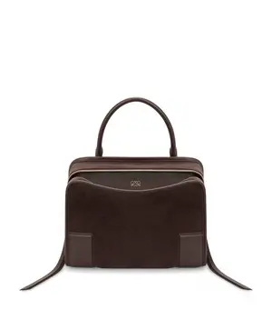 Loewe Medium Suede Amazona 180 Top-handle Bag
