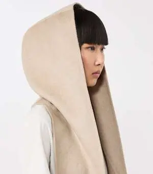 Max Mara Cashmere Hooded Scarf